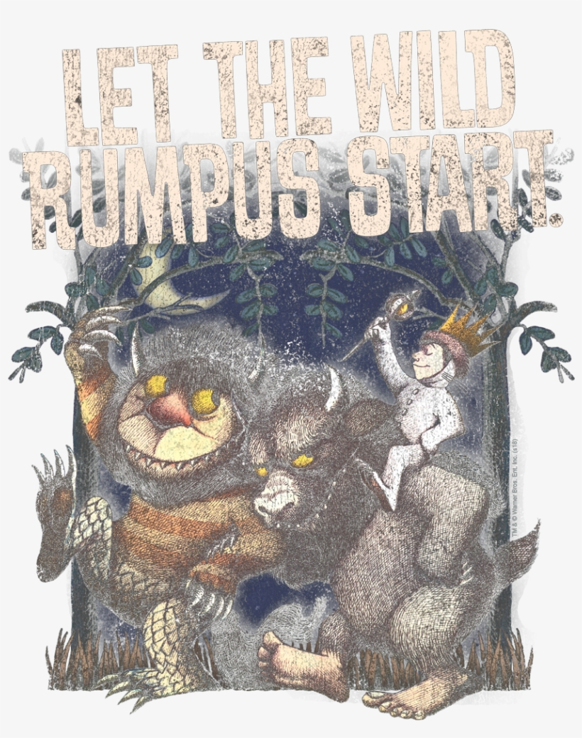 Where The Wild Things Are Wild Rumpus Juniors Tank - 850x1064 PNG ...