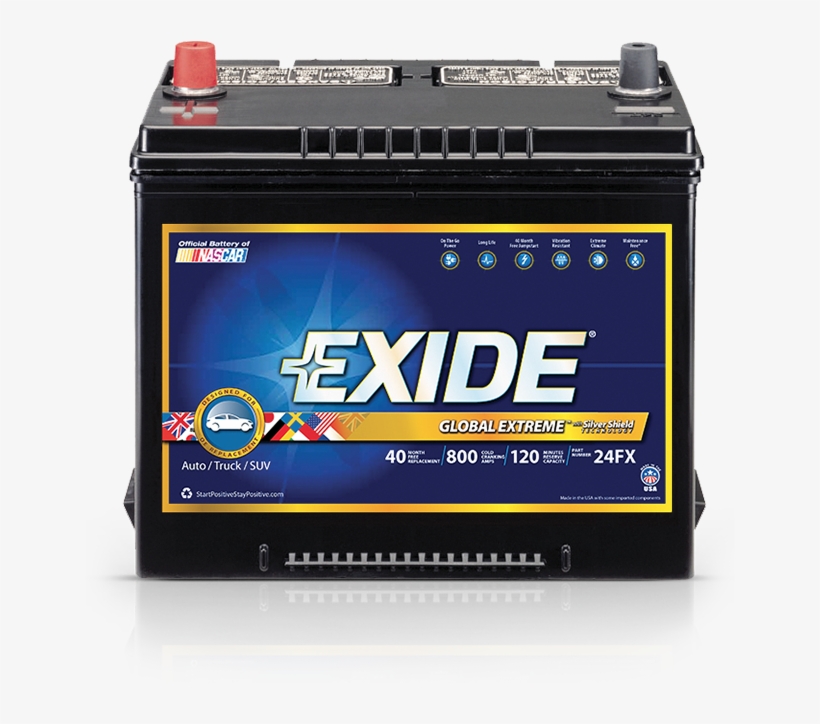 Exide® Global And Nascar® Extreme™ - Exide Extreme 35 Auto Battery ...