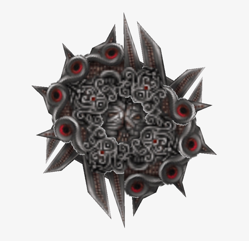 Demon Shield - Illustration - 614x714 PNG Download - PNGkit
