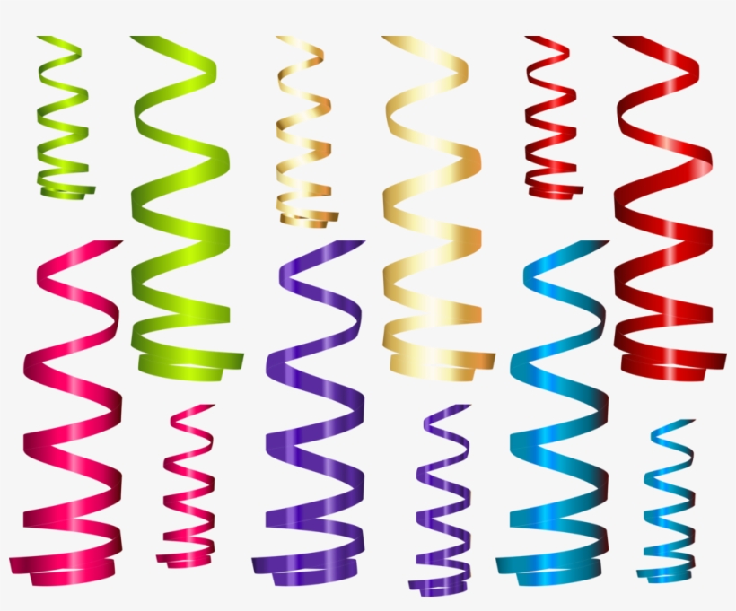Serpentinas-01 By Bbvzla - Serpentina Png - 1011x791 PNG Download - PNGkit