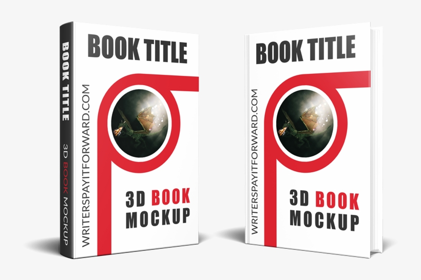 3d Book Mockup Hardcover - Written Ads - 800x670 PNG Download - PNGkit