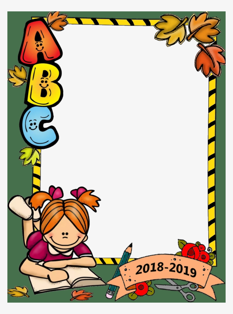 Start Of School Border - 768x1024 PNG Download - PNGkit