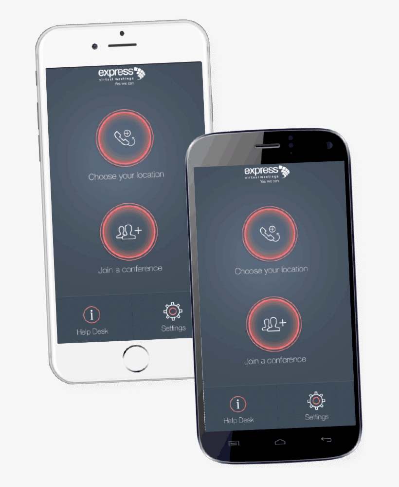 Evm Ios And Android Phone With Welcome Screen - Smartphone - 678x919 ...