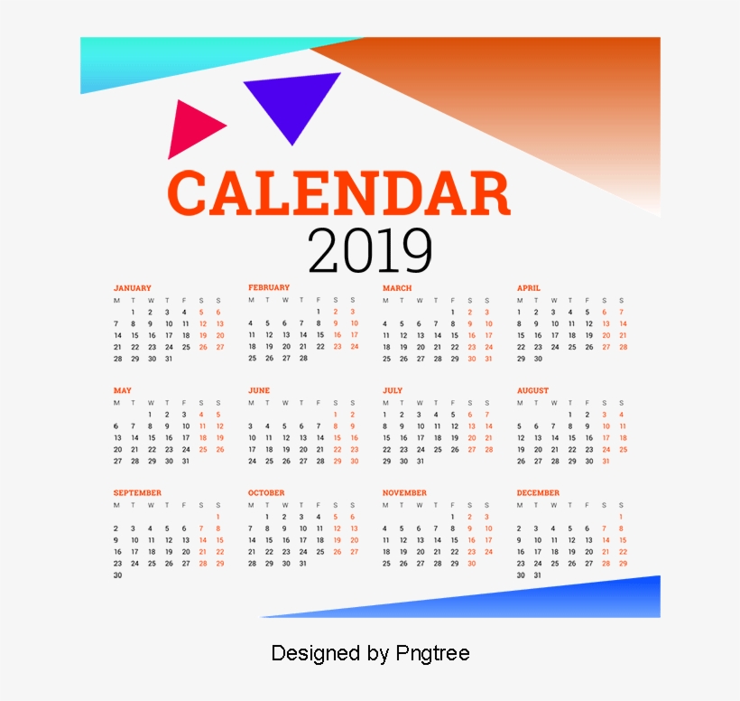 800 X 800 3 - 2019 Vector Calendar Free - 800x800 PNG Download - PNGkit