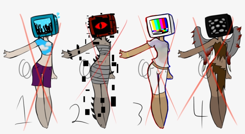 Transparent Download Aesthetics Art Head Transprent - Television Head ...