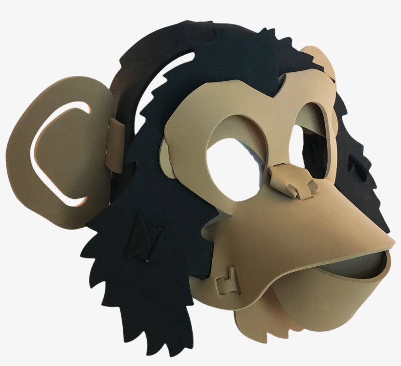 Download Transparent Load Image Into Gallery Viewer, Monkey Masks - PNGkit