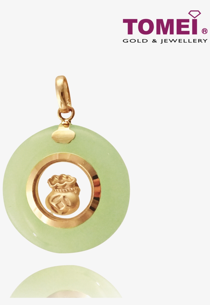 Tomei Rose Gold 750 "money Bag" Nephrite Jade Dancing - Tomei Jewellery ...