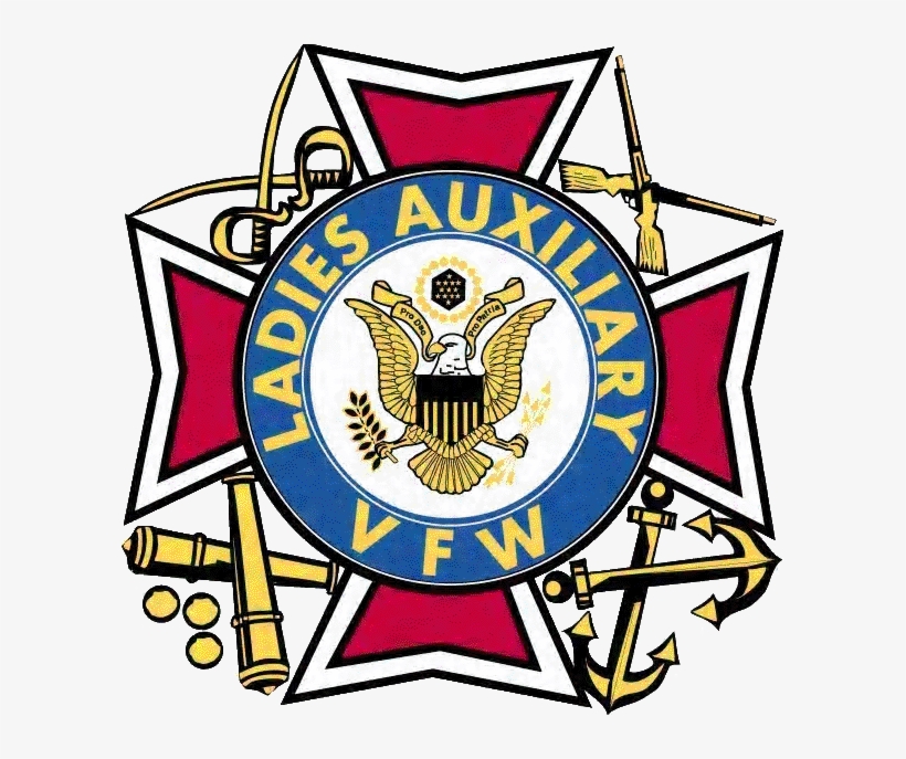 Vfw Ladies Auxiliary - Vfw Auxiliary - 599x607 PNG Download - PNGkit