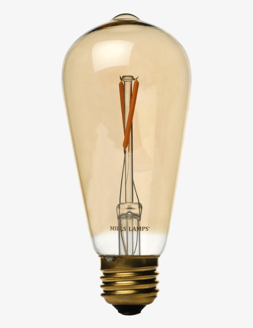 Edison Mills St58 Vintage Led Filament Lamp 2w 2200k - Vintage Edison ...