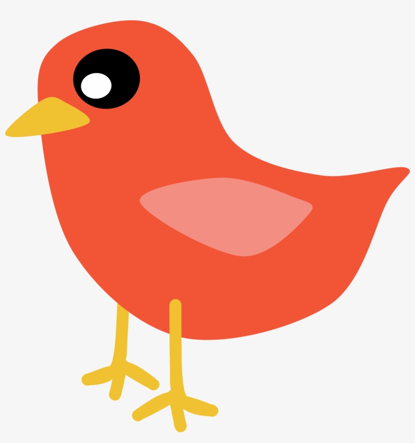 Robin Clipart Red Robin - Orange Bird Clipart - 2167x2204 PNG Download ...