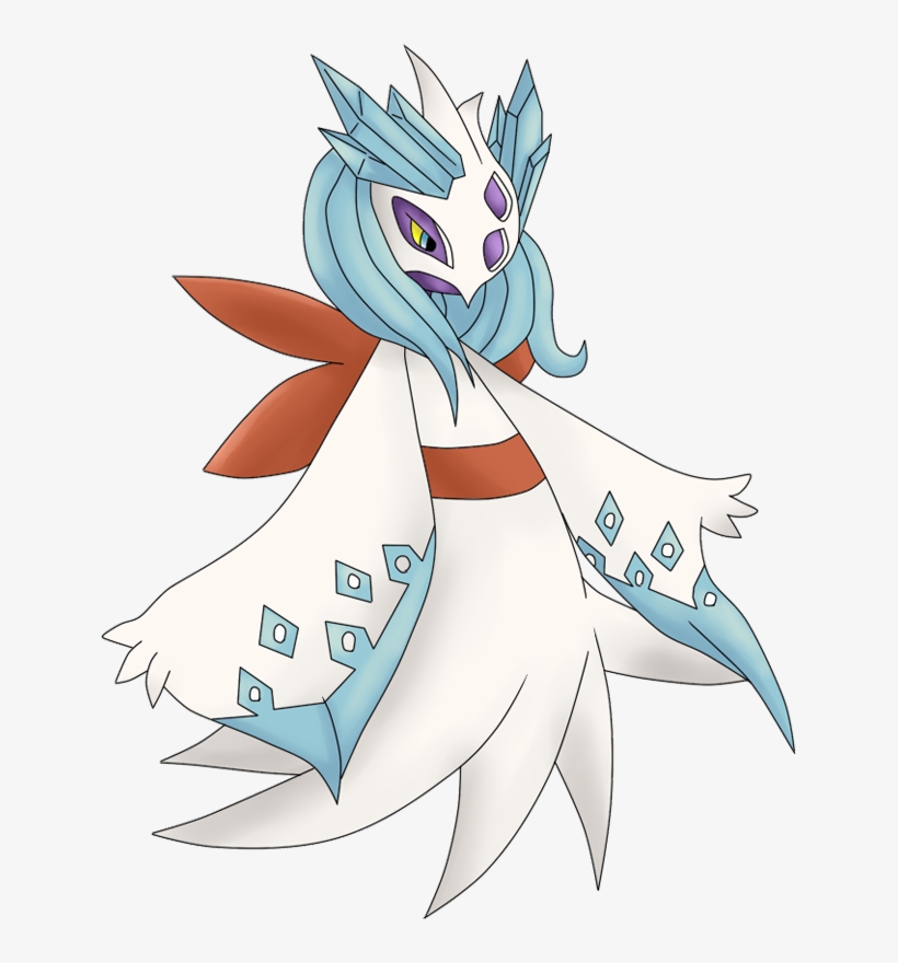15,906,000 Exp - Pokemon Froslass Mega Evolution - 635x800 PNG Download ...