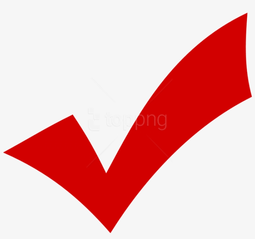 Free Png Check Mark Png Png Image With Transparent - Red Check Png ...