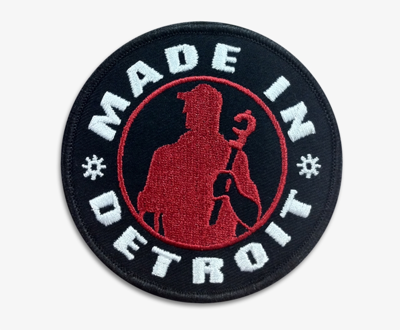 Mid Circle Patches - Made In Detroit - 600x730 PNG Download - PNGkit