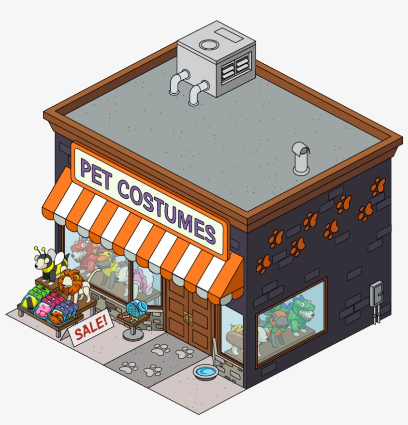 Wooden Stake House Store - Cartoon - 858x822 PNG Download - PNGkit