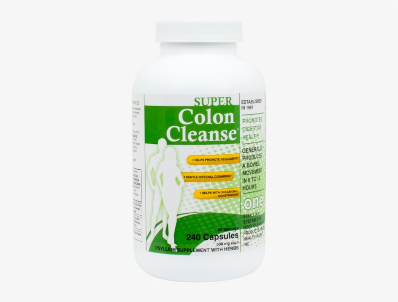 Health Plussuper Colon Cleanse, 240 Capsules - Devil's Tongue - 640x640 ...