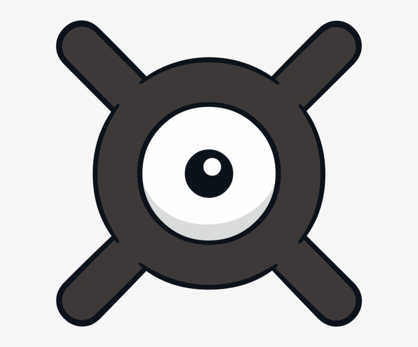 Tm Moves Unown-x Can Learn - Unown X - 600x601 PNG Download - PNGkit