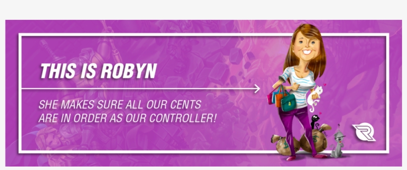 Iwm - Robyn - Girl - 1000x370 PNG Download - PNGkit