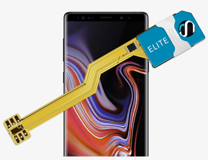 Galaxy Note - Note 8 Dual Sim Adapter - 1000x720 PNG Download - PNGkit