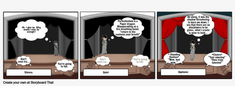 This Is A Poem About Perfectionism - Cartoon - 1165x386 PNG Download ...