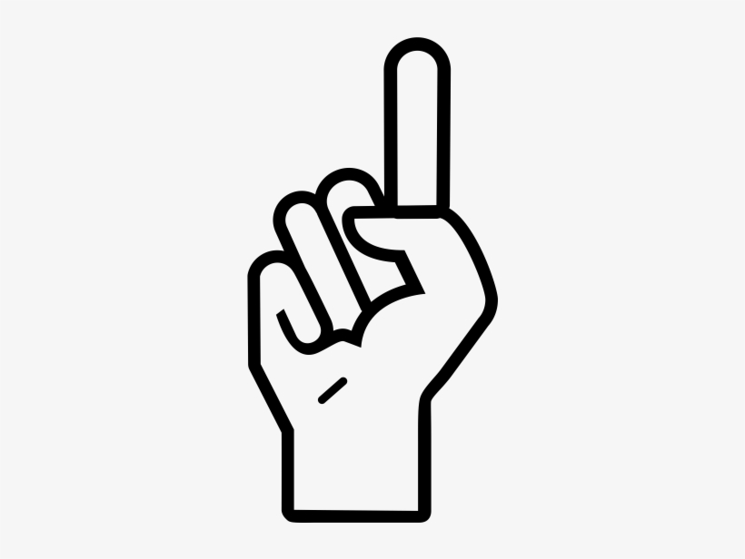 Dedo Señalando Hacia Arriba - 600x600 PNG Download - PNGkit