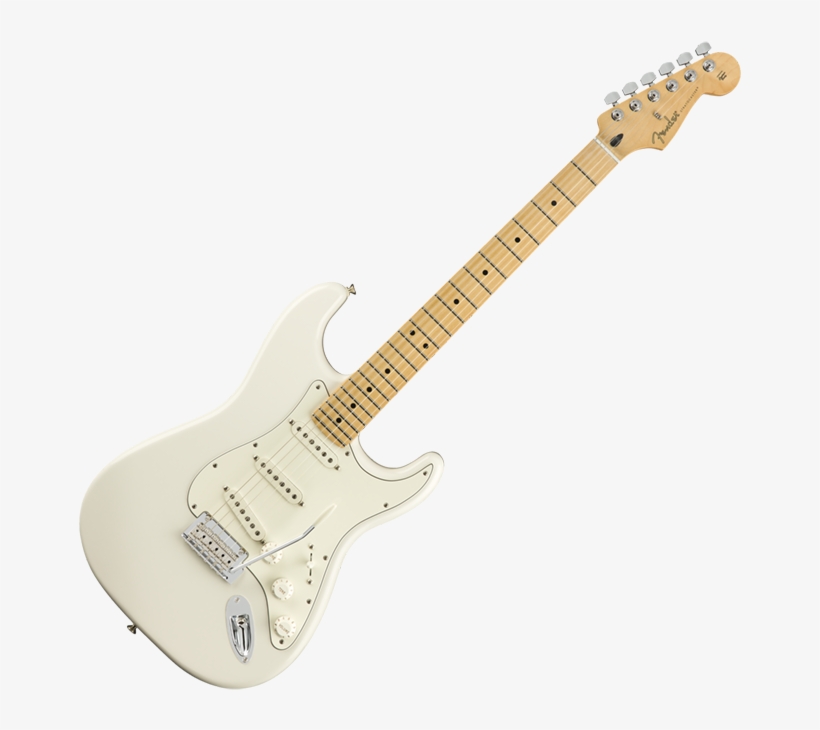 Download Transparent Fender Player Strat Polar White - PNGkit