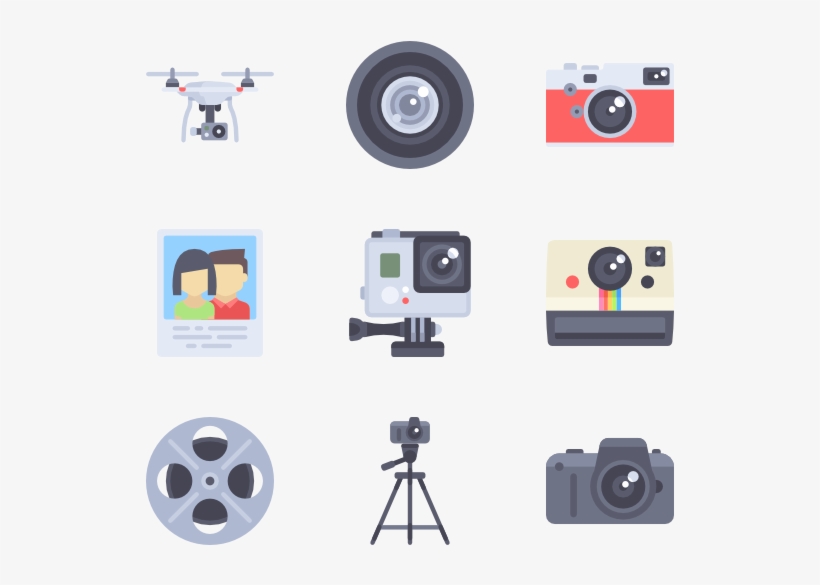 Camera And Accesories - Camera - 600x564 PNG Download - PNGkit