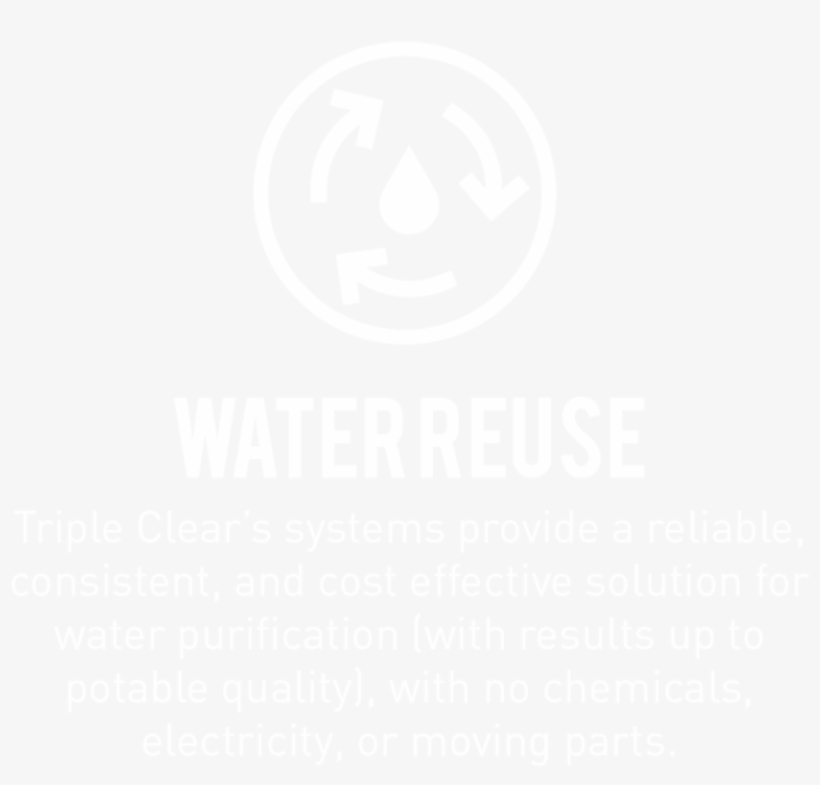 Water Reuse2 - Tiff Logo White - 1000x1001 PNG Download - PNGkit