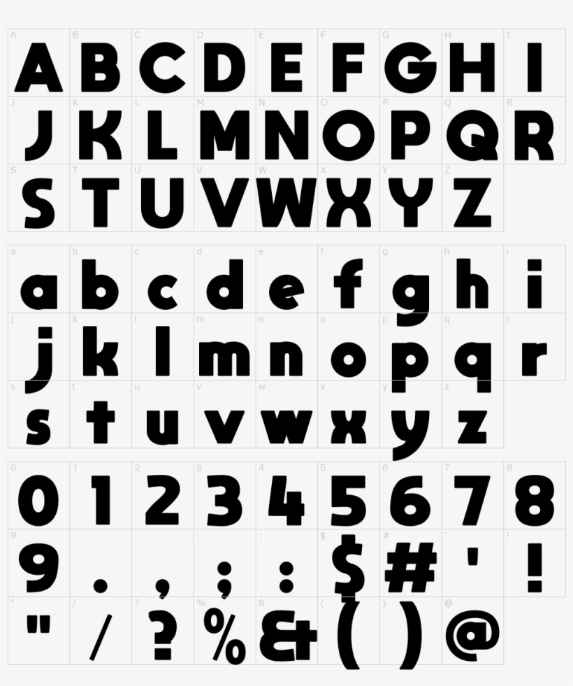 Font Characters - Illustration - 1000x1150 PNG Download - PNGkit