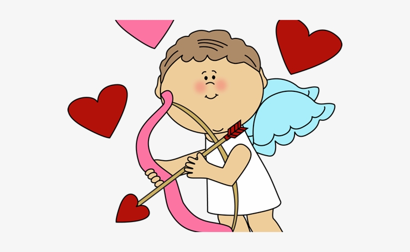 Cupid Clipart Heart - Cupidclip Art - 550x425 PNG Download - PNGkit