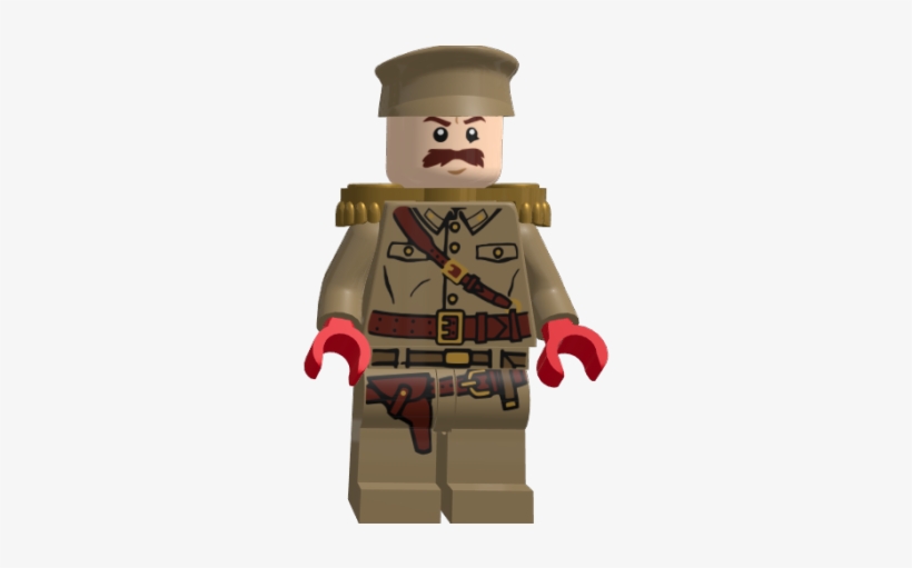 Josef Stalin - Lego Dark Tan With Wwii Style Print Loose Torso [loose ...