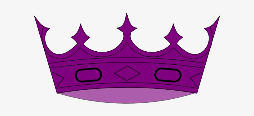 Purple And Gold Crown Clipart