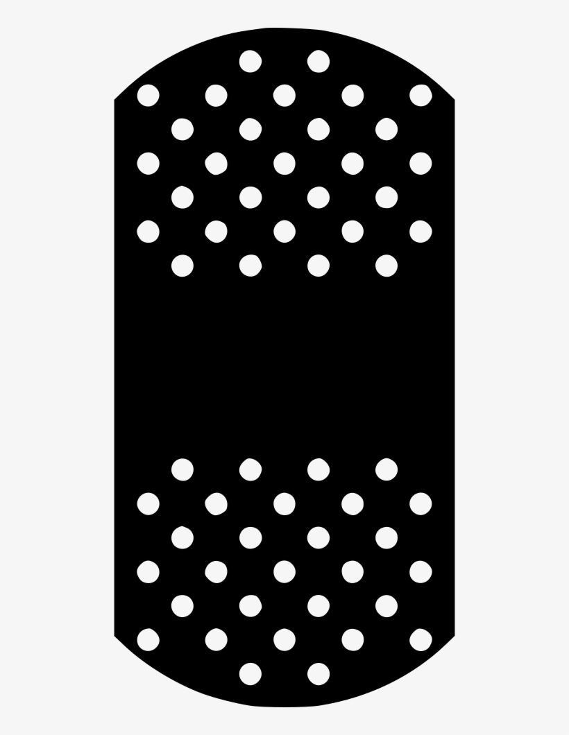 Band Aid Comments - Cute Polka Dots - 492x980 PNG Download - PNGkit