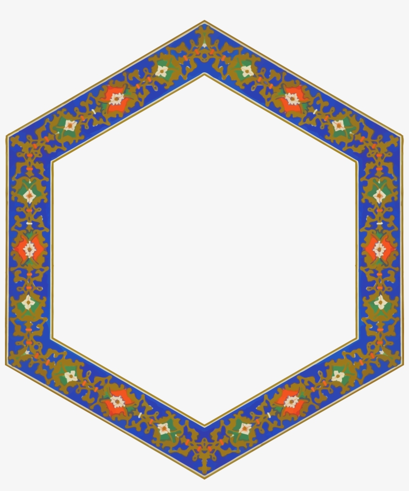 Hexagonal Ornate Big Image Png - Hexagon Frame Png - 2084x2400 PNG ...