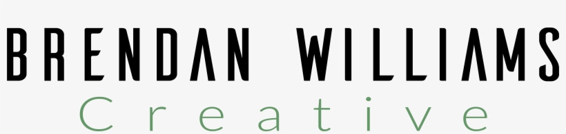 Brendan Williams Creative - Calligraphy - 7170x3058 PNG Download - PNGkit