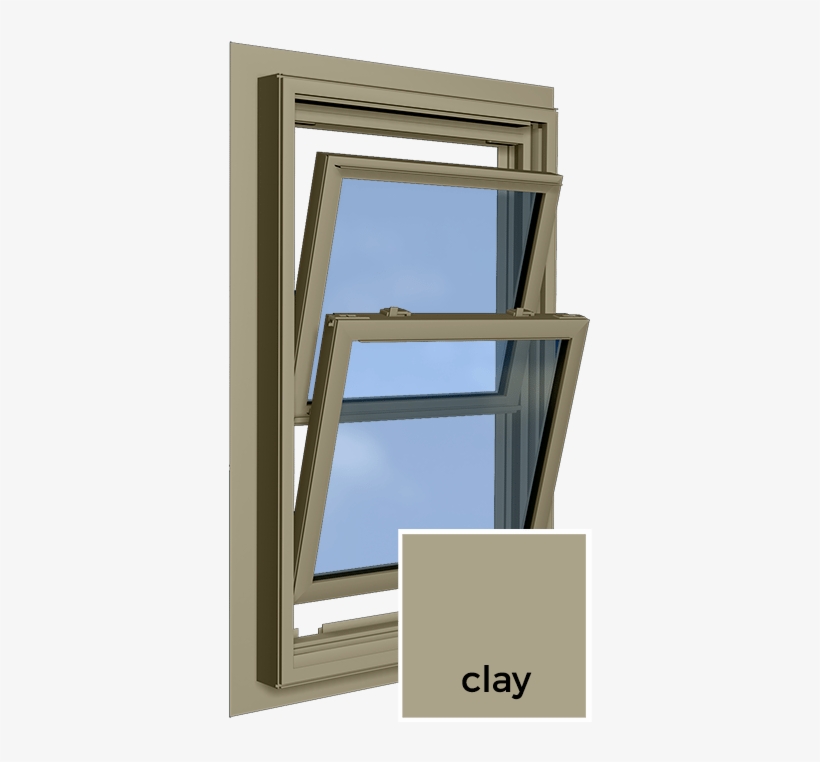 Clay Window Frame Color - Windows And Doors Colors - 500x714 PNG ...