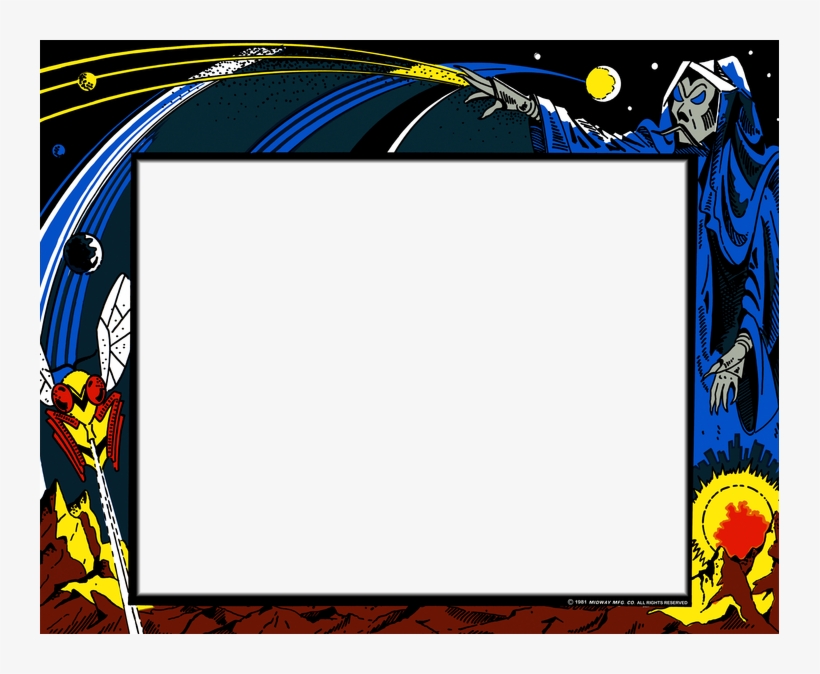 Wizard Of Wor Bezel - Picture Frame - 739x594 PNG Download - PNGkit