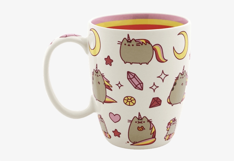 Pusheen Cat Cup Coffee - 600x600 PNG Download - PNGkit