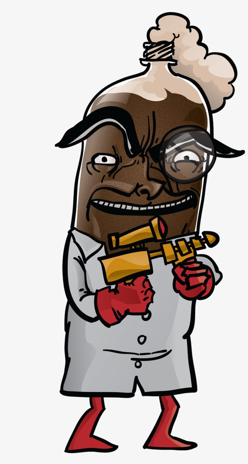 The Evil Dr - Cartoon - 879x1600 PNG Download - PNGkit