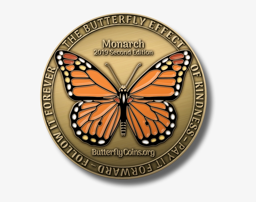 How Do Butterfly Coins Work - Monarch Butterfly - 600x600 PNG Download ...