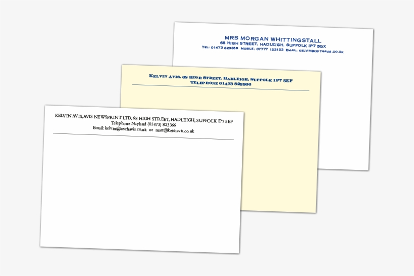 Our High Quality Personalised Correspondence Cards - Paper - 700x495 ...