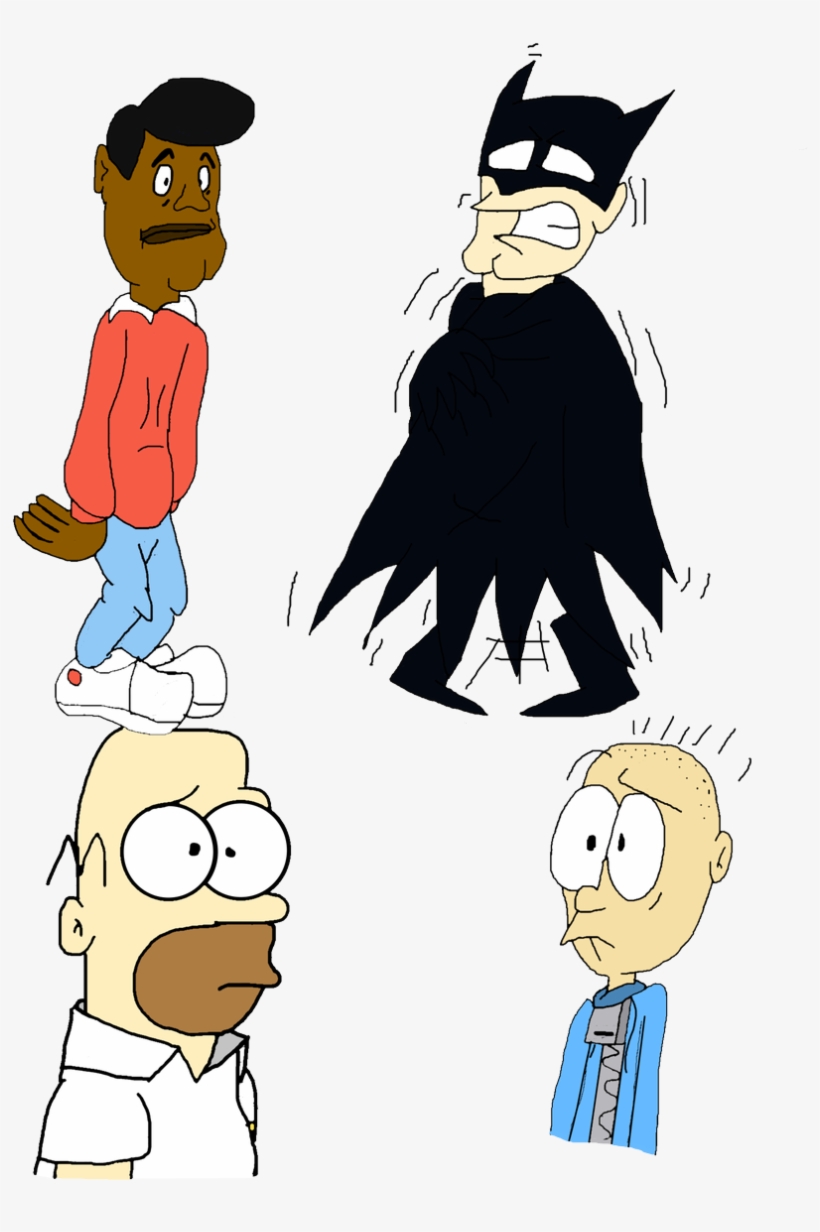 Fat Albert Lost Weight, Batman Got Scared, George Being - Cartoon ...