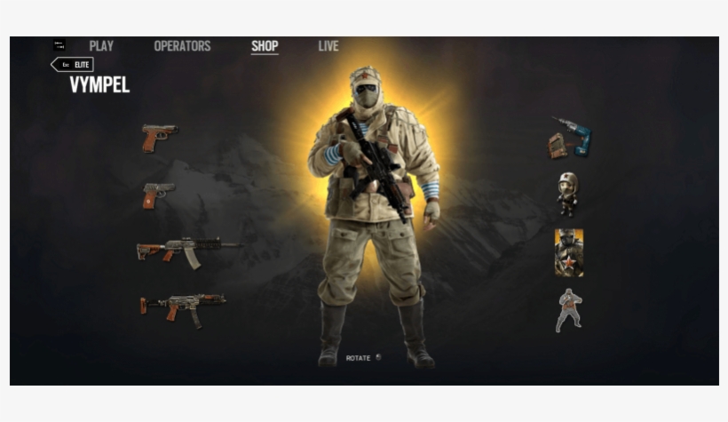 Rainbow Six Siege - Rainbow Six Siege Kapkan Elite - 800x800 PNG ...