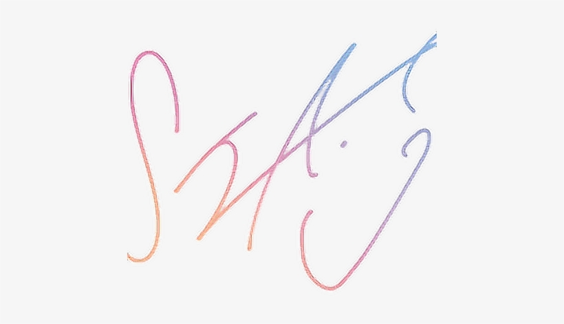 450 X 800 2 - Seokjin Bts Jin Signature - 450x800 PNG Download - PNGkit