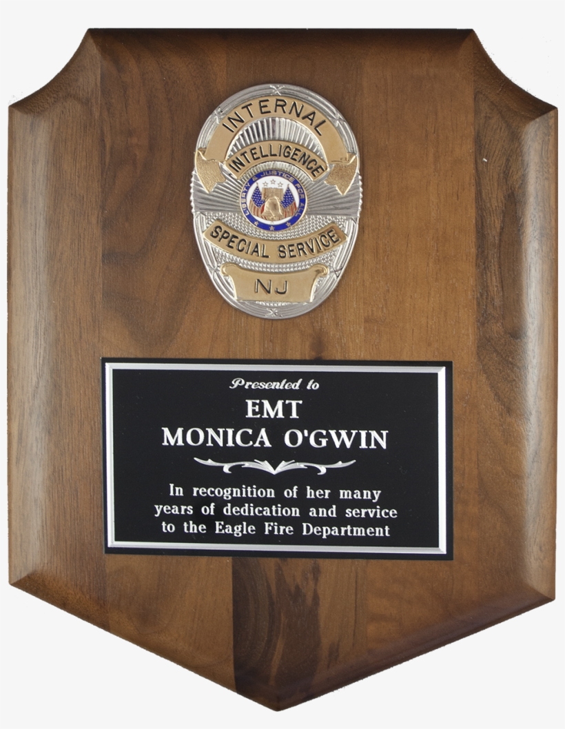 Police Badge Shield Plaque - Badge Plaque - 966x1200 PNG Download - PNGkit