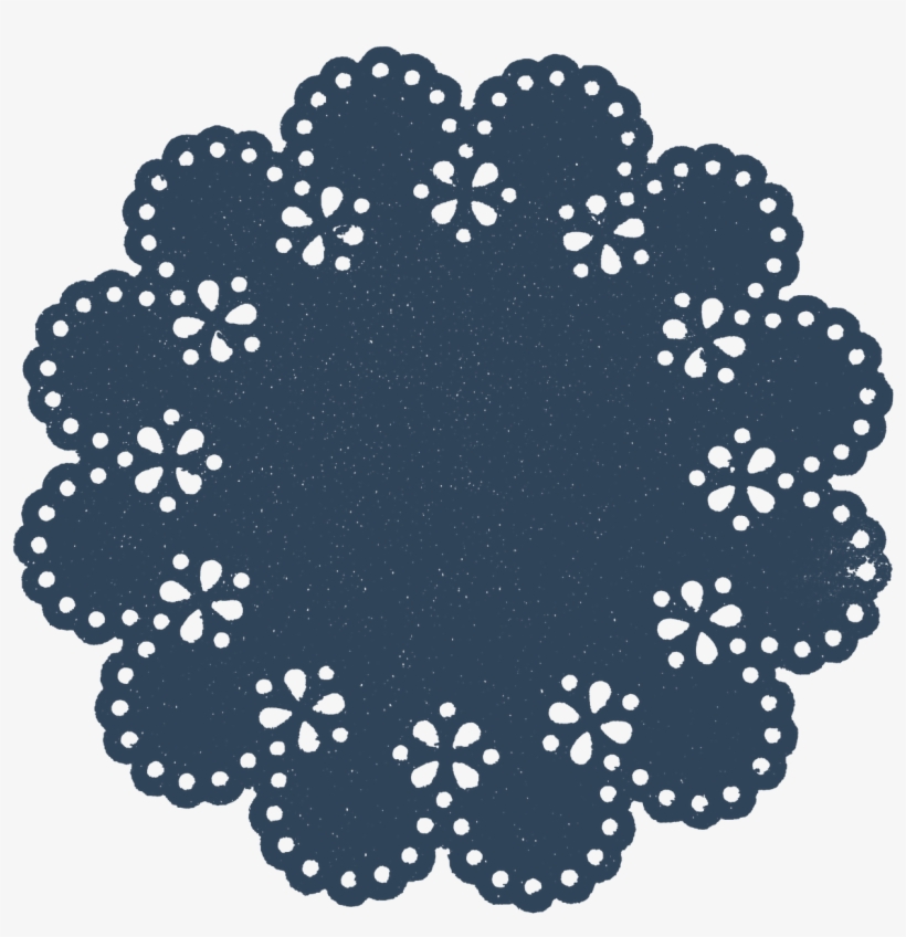 Navy Blue Doilies - Baby Embellishment Png - 1280x1280 PNG Download ...