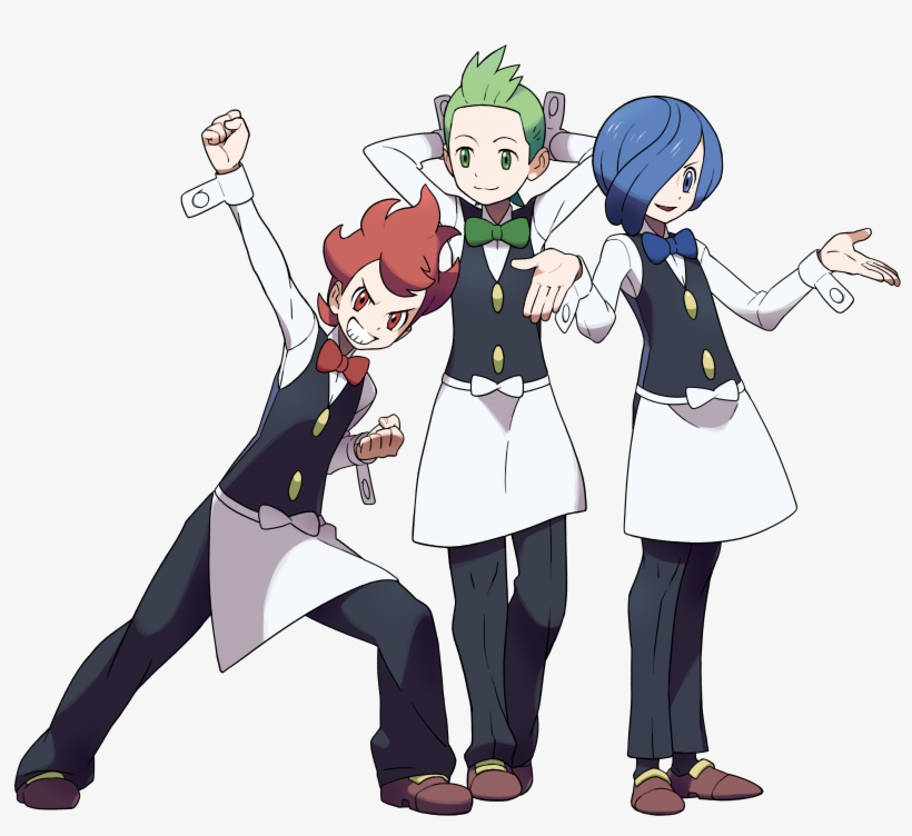 /corn - Pokemon Trio Gym Leaders - 4724x4724 PNG Download - PNGkit