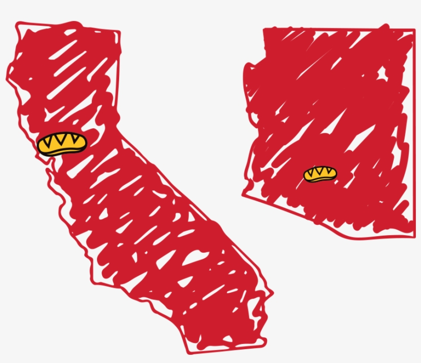 Arizona & California 12 Stores - 916x720 PNG Download - PNGkit