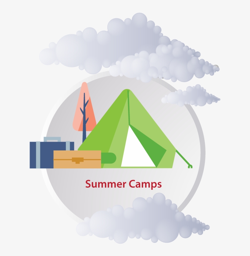 Summer-camp - Illustration - 711x871 PNG Download - PNGkit