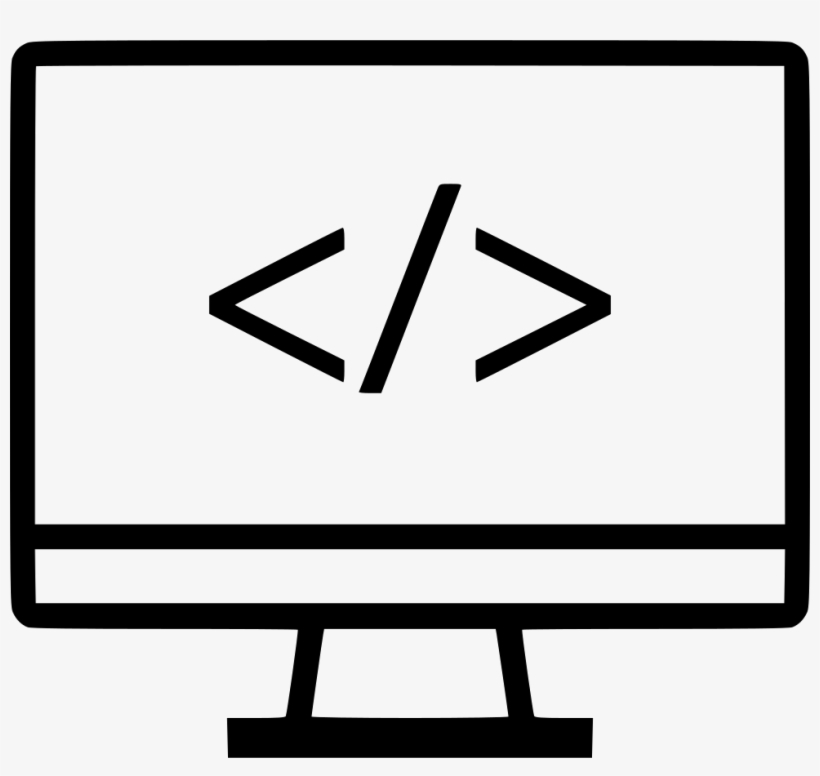 Png File Svg - Coding Laptop Icon - 980x880 PNG Download - PNGkit