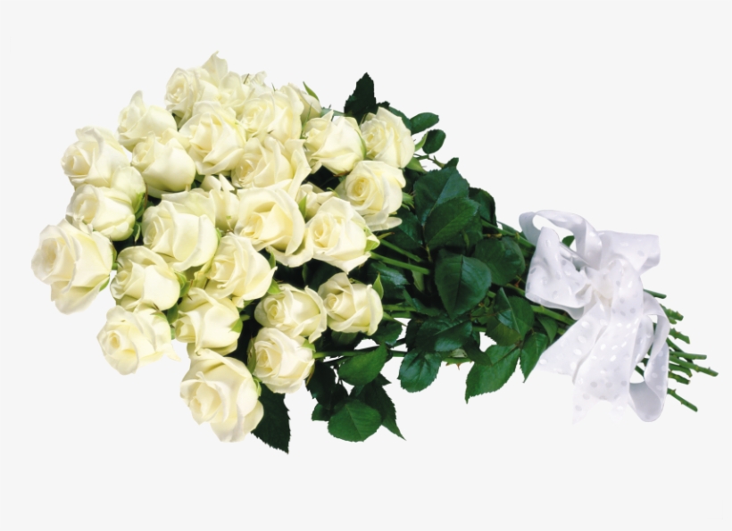 White Rose Bouquet Transparent Png Image - Bunch Of White Roses ...